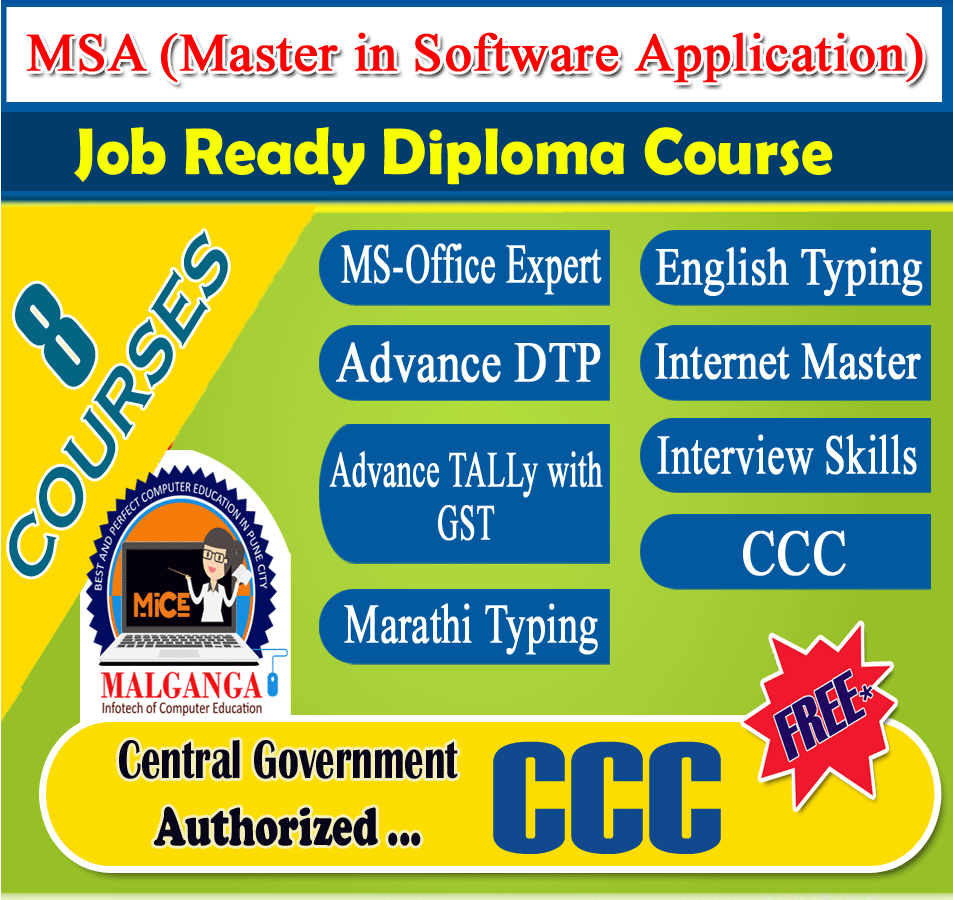 New Offer - MALGANGA INFOTECH OF COMPUTER EDUCATION